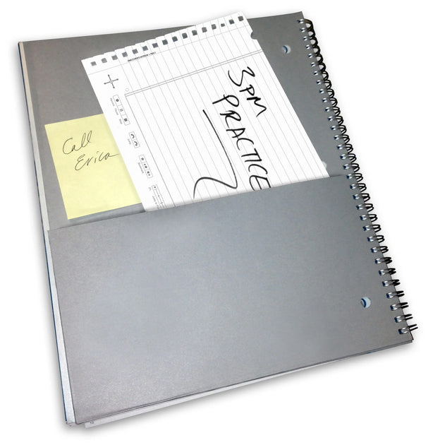 Three Subject Notebook, Number 2, Red – Livescribe Education Store
